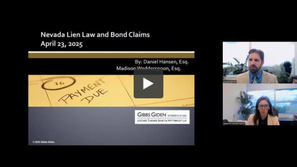 Nevada Lien Law Protecting Your Rights – NACM STS